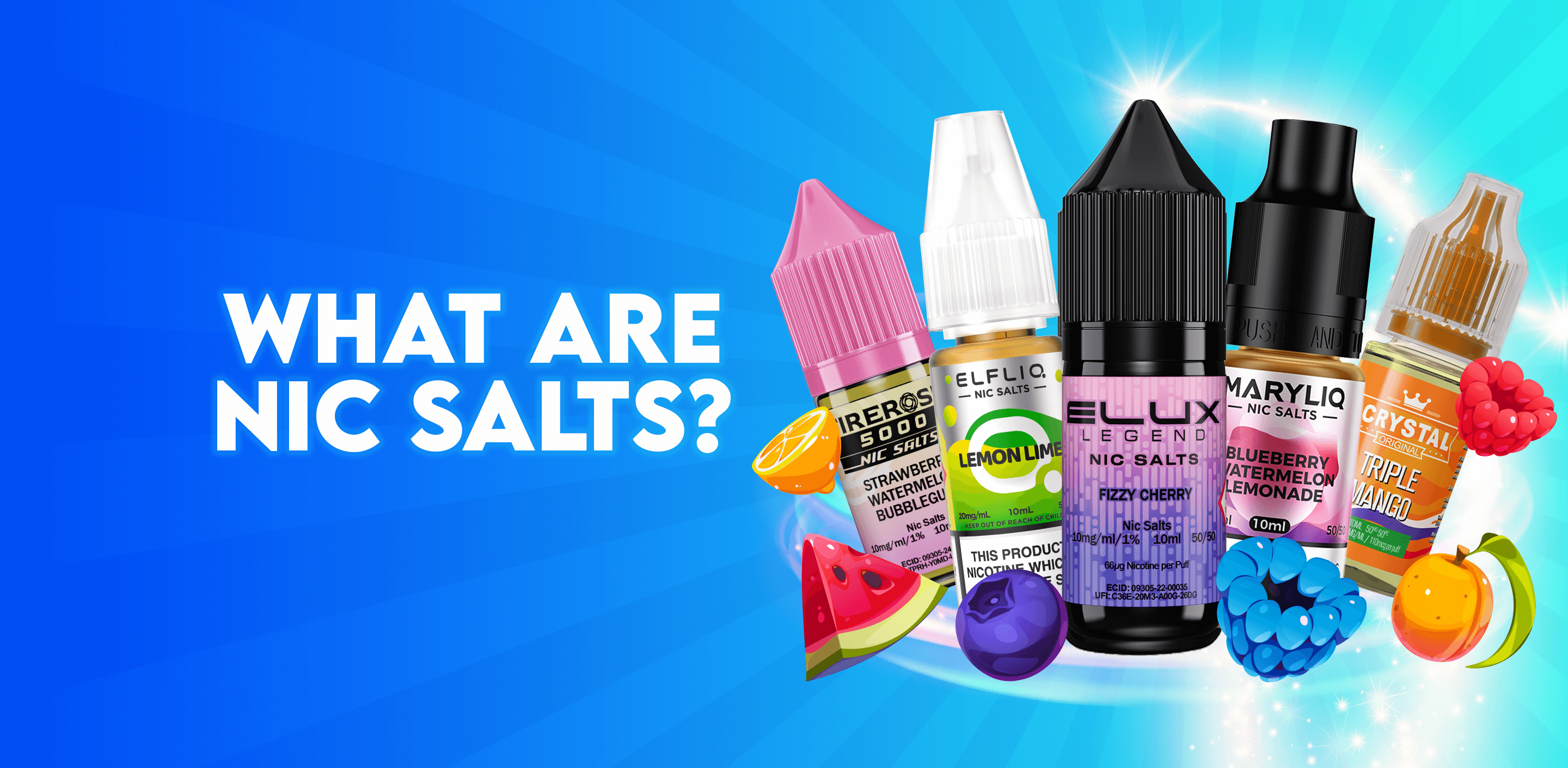 What Are Nic Salts? The Complete Guide - TABlites