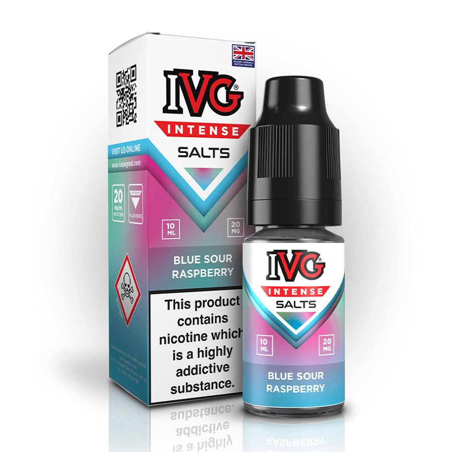 Blue Sour Raspberry IVG Intense Salts E-Liquid — TABlites
