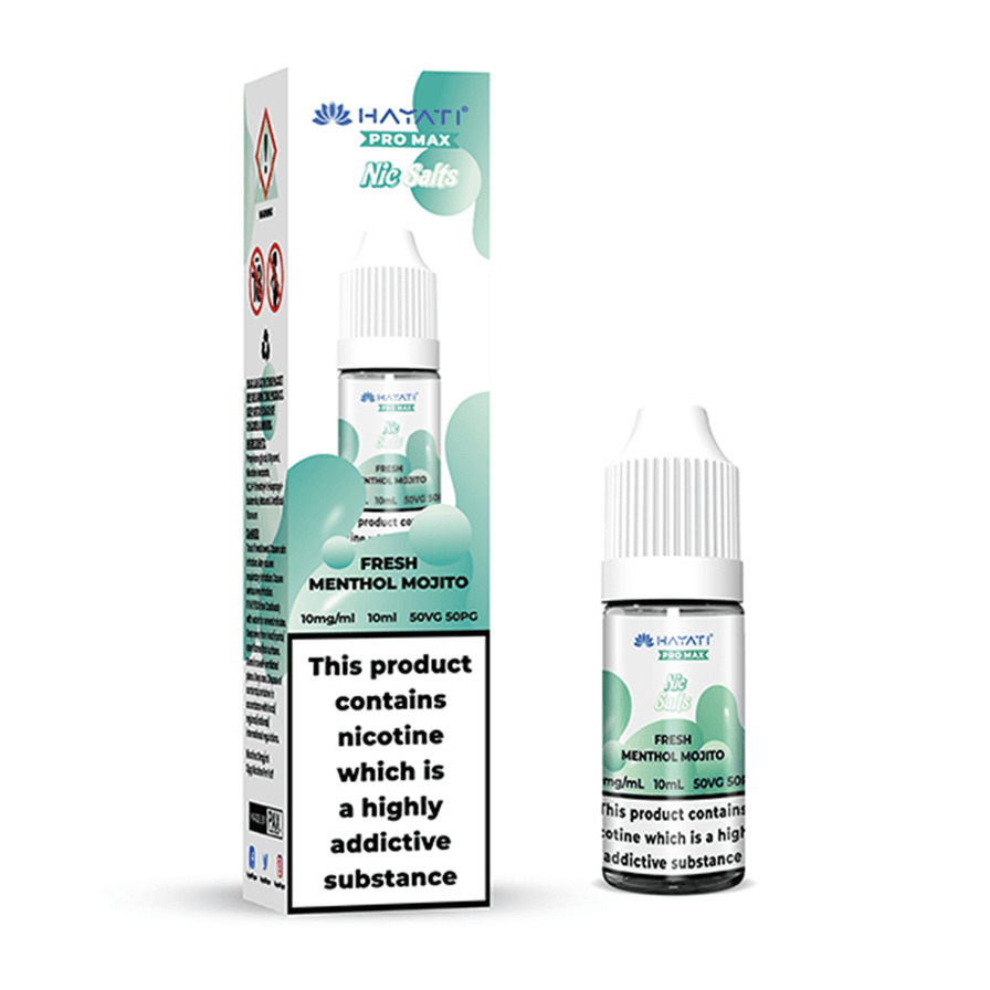 Fresh Menthol Moijto Hayati Pro Max Vape Juice — Tablites