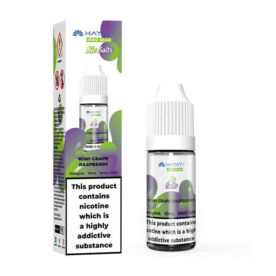 Kiwi Grape Raspberry Hayati Pro Max Vape Juice - 4 for £10 — Tablites