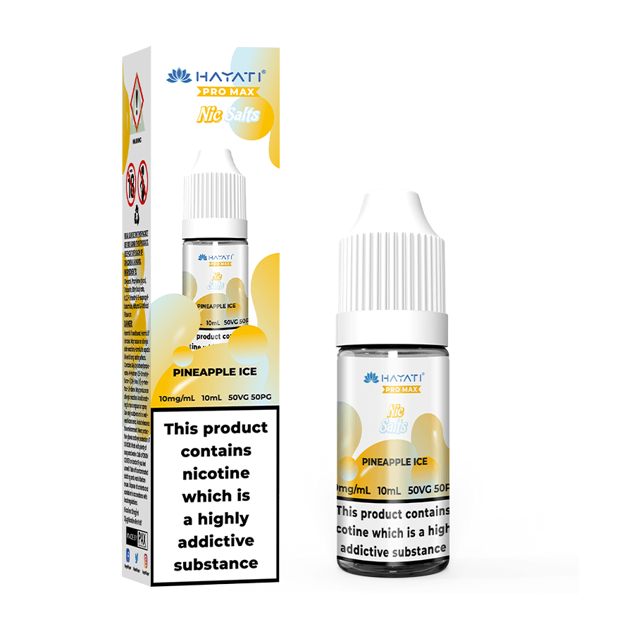 Pineapple Ice Hayati Pro Max Vape Juice - 4 for £10 — Tablites