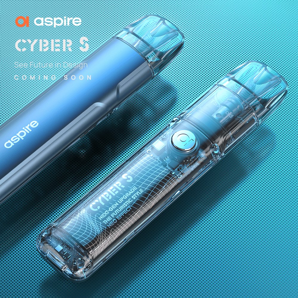 Aspire Cyber S Vape Kit | £19.99 with free juice | Tablites — TABlites