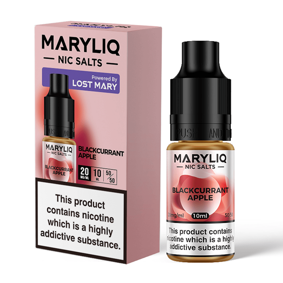 Blackcurrant Apple Maryliq Vape Juice by Lost Mary — TABlites