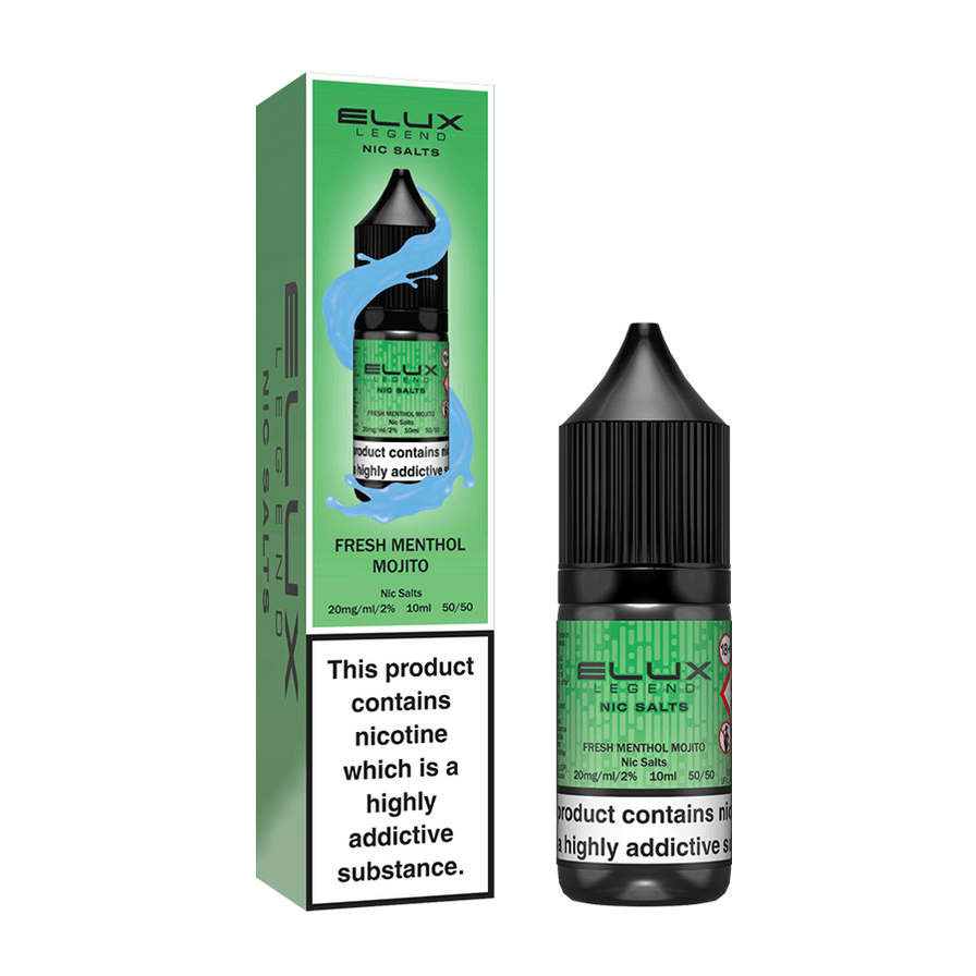 Fresh Menthol Mojito Elux Legend Vape Juice — TABlites